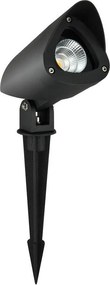 NV 9010001 Venkovní svítidlo s bodcem INSIDE černý hliník a sklo LED 3W 3000K 220-240V 24st. IP65 - NOVA LUCE
