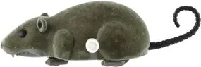 TEDDIES Myška na klíček / Myška / fliška / 12 cm / 2 barvy / 12 ks