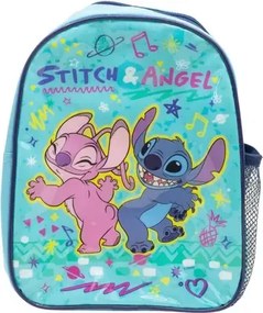 STOR Předškolní batoh Stitch / Dětský batoh / 25 × 19 cm / Síťovaná ka