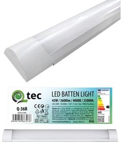 Svítidlo pod linku QTEC Q-36B 45W LED BATTEN LIGHT