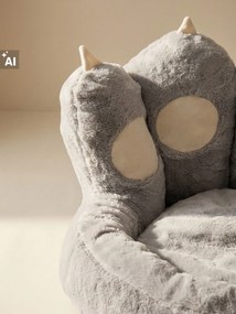 Sinsay - Taburet ve tvaru tlapky - šedá