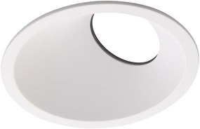 Maxlight H0115 BELLATRIX Zápustné vestavné svítidlo šikmé, bílé, bez LED modulu H0112