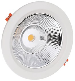 ACA Lighting COB LED bodovka PARO 40W/230V/6000K/3480Lm/IP20/90°, kruhová bílá