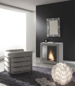 Tomasucci Bioetanolový krb KUBO 85x85x45cm,bílý