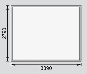 Dřevěný zahradní domek BASTRUP 7 Lanitplast