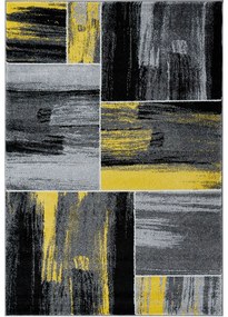 Ayyildiz, Kusový koberec Lima 1350 yellow, 80x150, šedá, kancelář