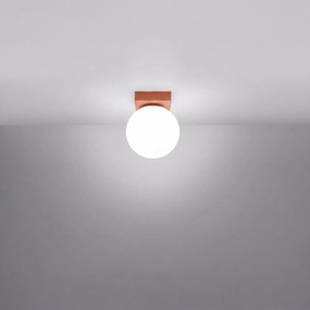 Sollux Lighting Stropní svítidlo YOLI 1 okrově červené