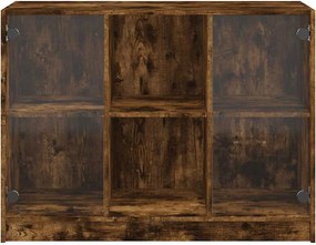 Příborník kouřový dub 102 x 37 x 75,5 cm kompozitní dřevo 3295875