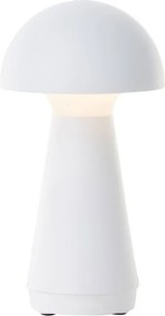 Brilliant G40896/05  AKU stolní lampa NAVABI bílá USB-C, IP44