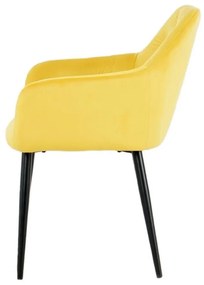 LuxuryForm Židle Atlanta - žlutá