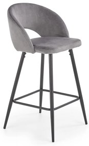 ImportWorld Barová židle H-96, šedá
