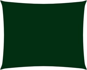 vidaXL Stínící plachta oxfordská látka obdélníková 3,5x4,5 m [135104] Barva: Tmavě zelená
