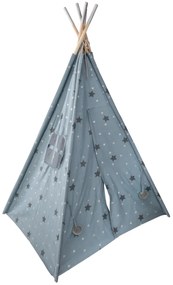 Atmosphera for Kids Dětský stan teepee s modrými hvězdami