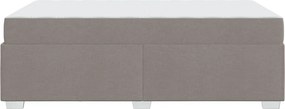 Rám postele Taupe 120 x 190 cm textil 3399177