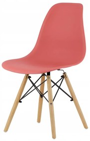 Supplies CINKLA Skandinávská Jídelní židle - růžová
