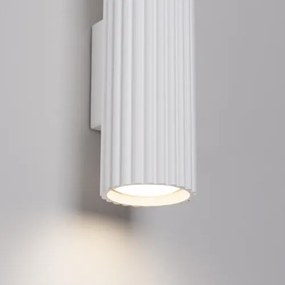 Nástěnné svítidlo SOLLUX KARBON 30 bílá GU10 2x10W bez žárovek SL.1539