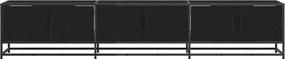 TV jednotky 210 x 35 x 41 cm Černý dub Kompozitní dřevo 3402502