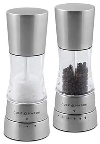Cole&Mason Sada mlýnků na pepř a sůl Derwen Mini Gourmet Precision+