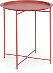 Ocelový kulatý odkládací stolek ø 46 cm Austin – Bizzotto