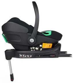 Petite & Mars Autosedačka Core Pro i-Size Black Grey 40-87 cm (0-13 kg)