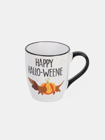 Sinsay - Keramický hrnek s uchem na Halloween - bílá