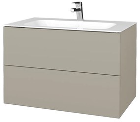 Dřevojas Koupelnová skříň VARIANTE SZZ2 80 Varianta: N01 Bílá lesk / N08 Cosmo