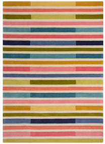 Flair Rugs koberce Ručně všívaný kusový koberec Illusion Piano Pink/Multi ROZMĚR: 120x170