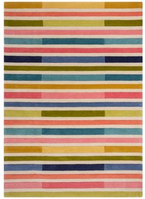 Flair Rugs koberce Ručně všívaný kusový koberec Illusion Piano Pink/Multi ROZMĚR: 200x290