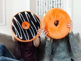 Dekorační polštářek Donut s polevou 38 cm