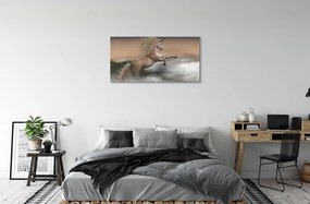 Obrazy na plátně Unicorn mraky 140x70 cm