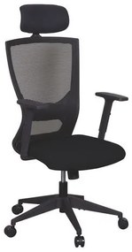 Kancelářská židle Jenny, síť, černá