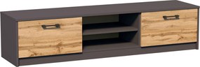 TV stolek MARK 029 grafit/dub wotan