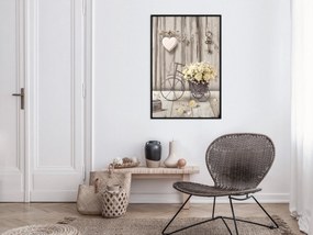 Artgeist Plakát Retro Style Velikosti (šířkaxvýška): 40x60, Finální vzhled: Černý rám s paspartou