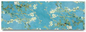 Lenbutik Lněný běhoun na stůl Vincent Van Gogh Mandlový květ / Almond Blossom Rozměry ubrusů: 180x50 cm
