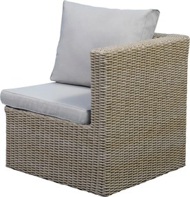 Zahradní lounge set pro 2 v béžové a světle hnědé barvě Modular – Unique Furniture