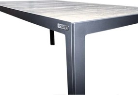 Doppler BERGAMO - hliníkový zahradní stůl 180x90x74 cm - Rozbalené zboží (N607)