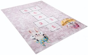 Dětský koberec s motivem zvířátek a her školka Šířka: 140 cm | Délka: 200 cm