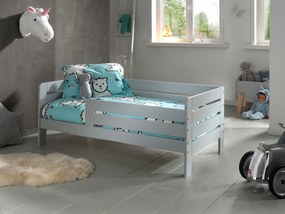 XXXLutz POSTEL PRO DĚTI A MLÁDEŽ, 70/140 cm šedá MID.YOU - Dětské postele - 001315004501