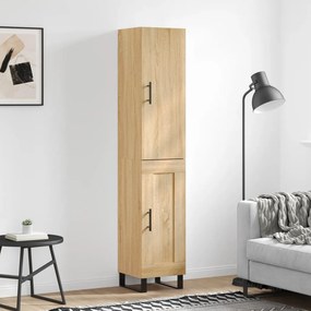Skříň highboard dub sonoma 34,5 x 34 x 180 cm kompozitní dřevo 3199132
