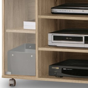 Sconto TV stolek RAT 338 dub sonoma/sklo