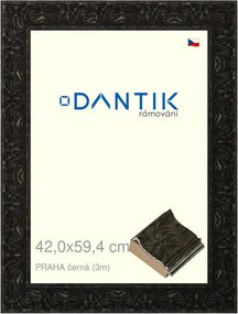 DANTIK rámeček 42x59,4 | PRAHA černá (Plexi Čiré)