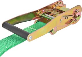 Slackline, 15 m x 50 mm, 150 kg, zelená 142666