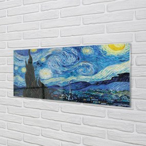 akrylový obraz Art hvězdné noci 120x60 cm
