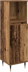 Sada koupelnového nábytku 3 ks Staré dřevo 30 x 30 x 180 cm 3378513