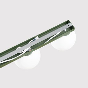 Sollux Lighting Stropní svítidlo YOLI 3 olivově zelené