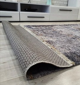 HU Vícebarevný moderní koberec Banco 678 Rozměr: 60x110 cm