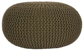 LABEL51 pletený puf GEBREID armádní zelená L Color: Army green SH-24.065