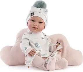 Guca 944 New BORN HOLČIČKA  - realistická panenka miminko s celovinylo