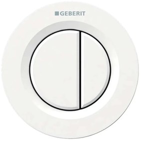 Geberit - Oddálené ovládání splachování typ 01, bílá 116.043.11.1