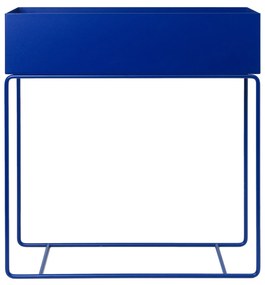 FERM LIVING Truhlík Plant Box, Bright Blue